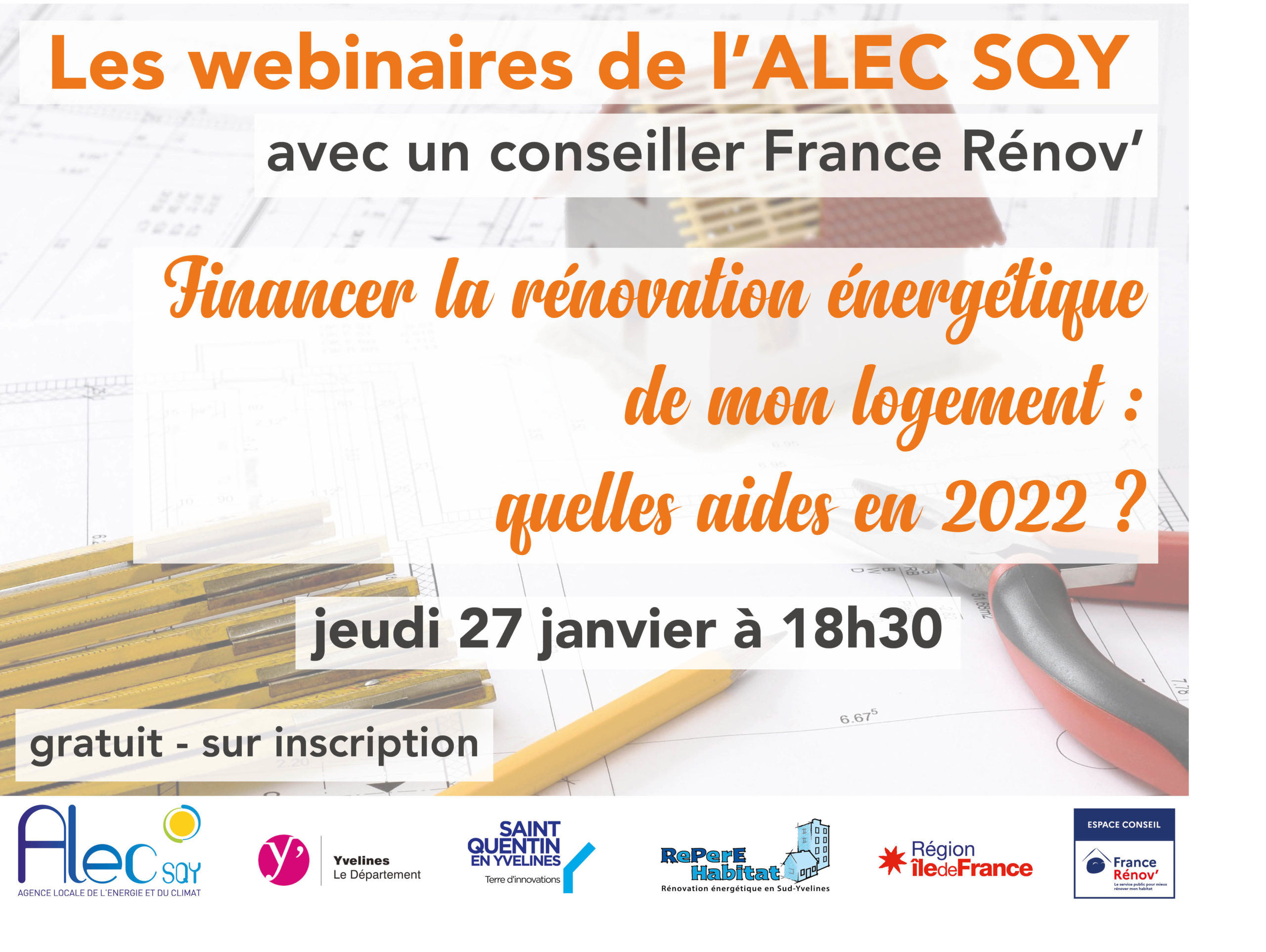 Vous avez manqué le webinaire sur les aides financières 2022 pour la rénovation énergétique ...